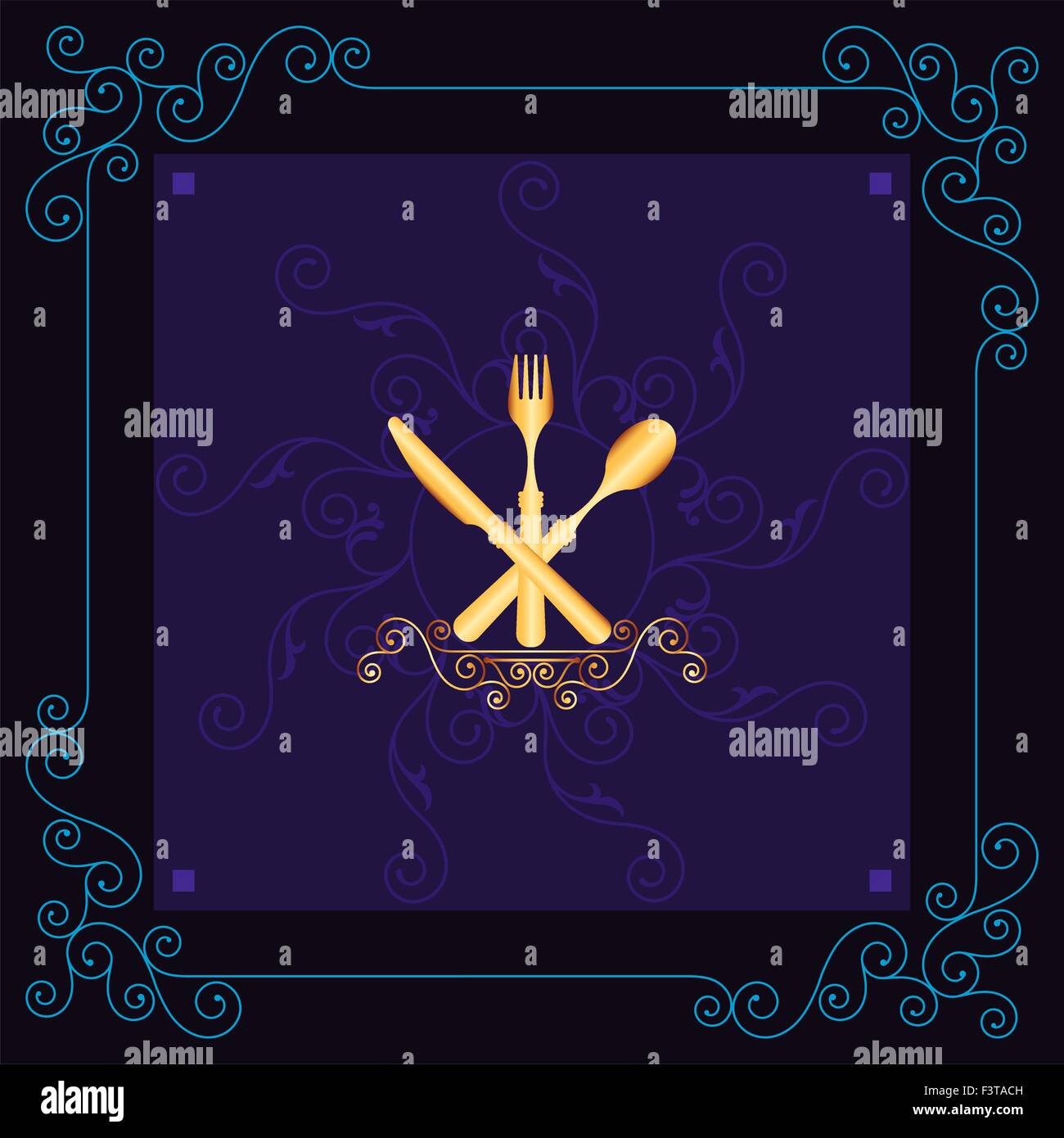 Menu Card Design Template Vector Art Stock Vector Image & Art - Alamy