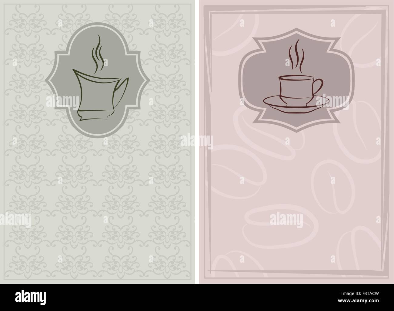 Menu Card Design Template Vector Art Stock Vector Image & Art - Alamy