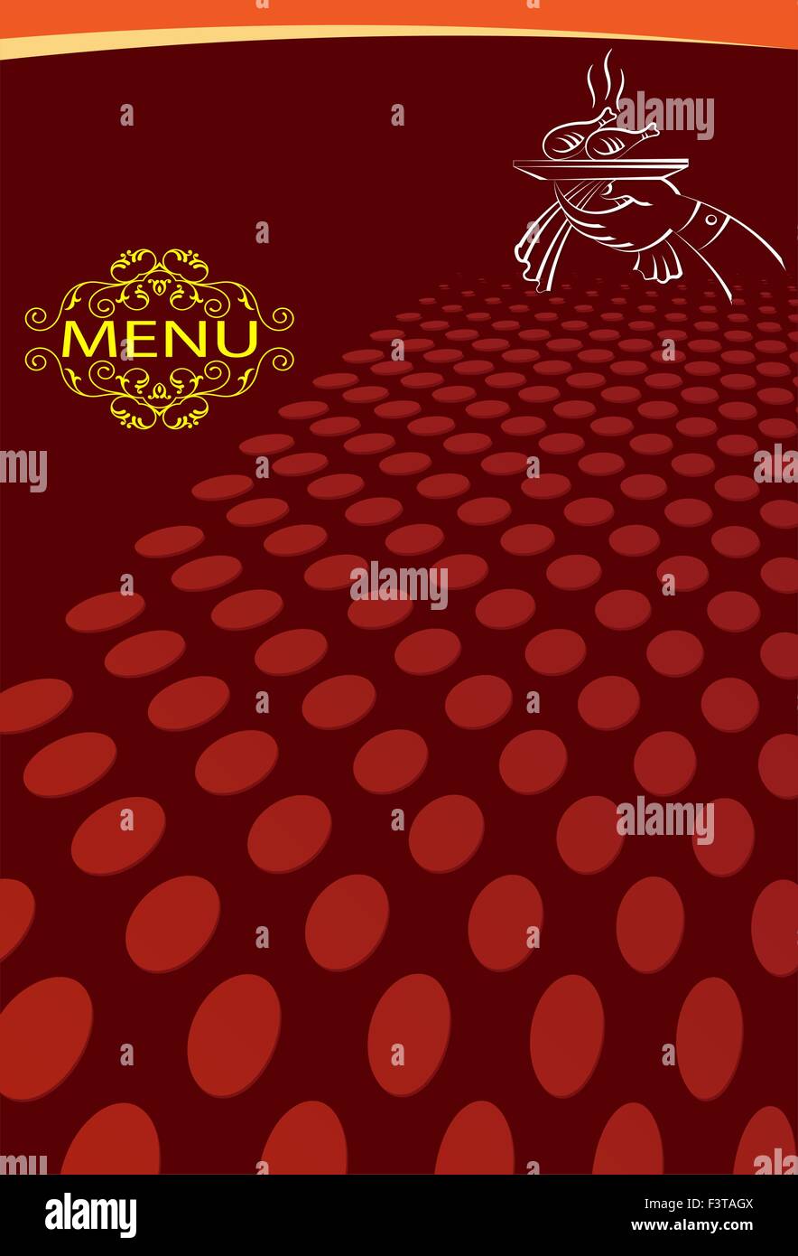 Menu Card Design Template Vector Art Stock Vector Image & Art - Alamy