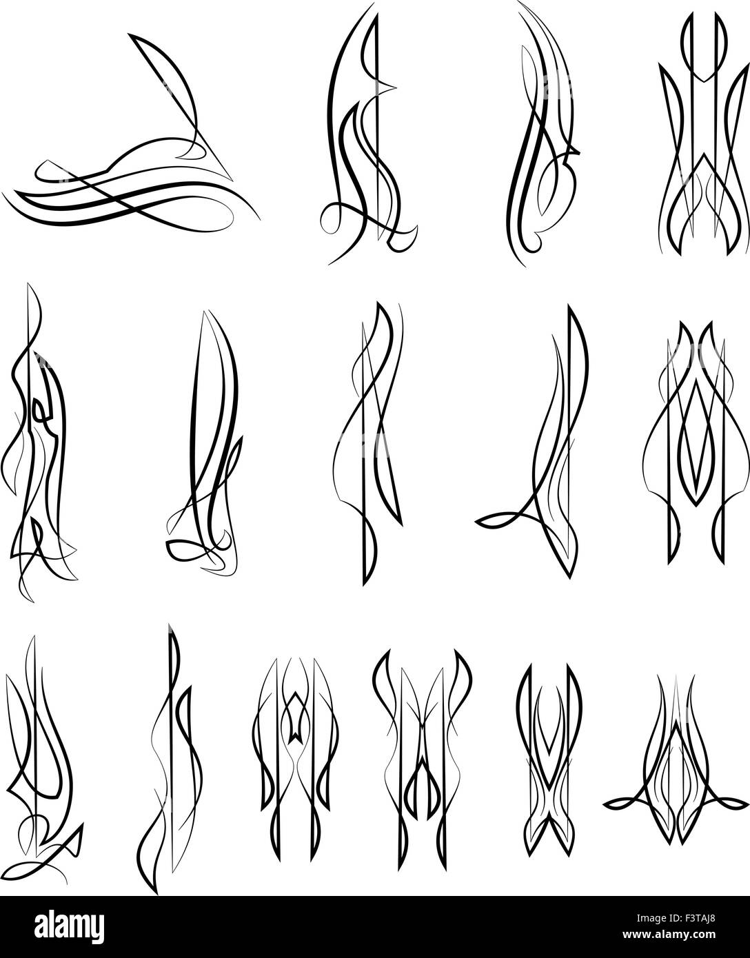 Pinstripe Graphics : Vinyl Ready Vector Art Stock Vector Image & Art ...