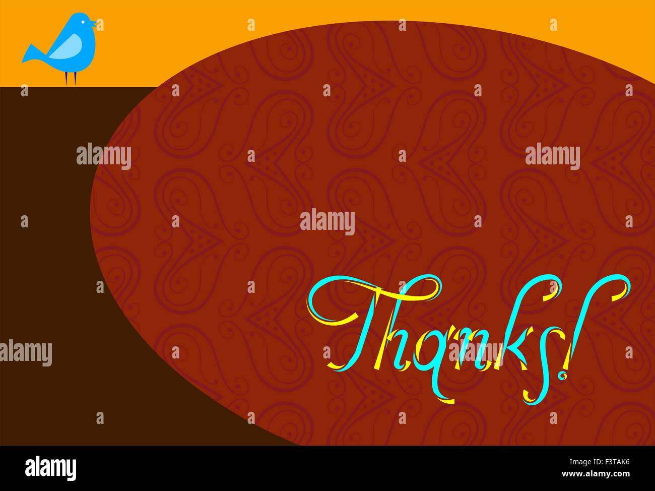Thanks Card Design Vector Art Stock Vector Image & Art - Alamy