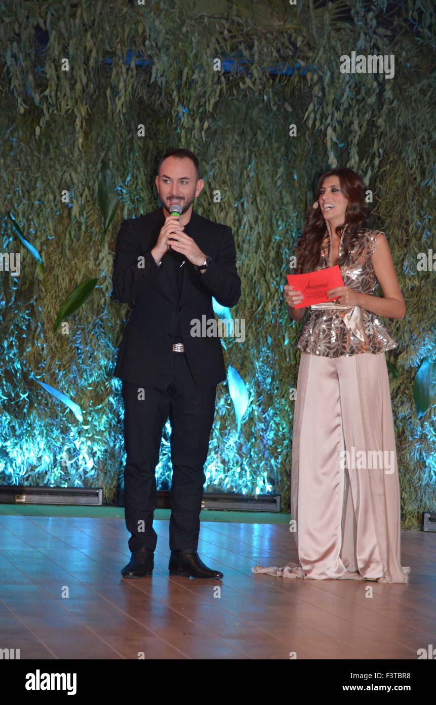 Naples, Italy. 10th Oct, 2015. Ferdinand (L) is a Neapolitan fashion ...