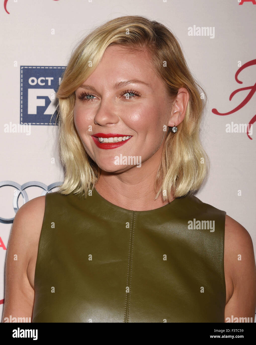 KIRSTEN DUNST US film actress in October 2015. Photo Jeffrey Mayer ...