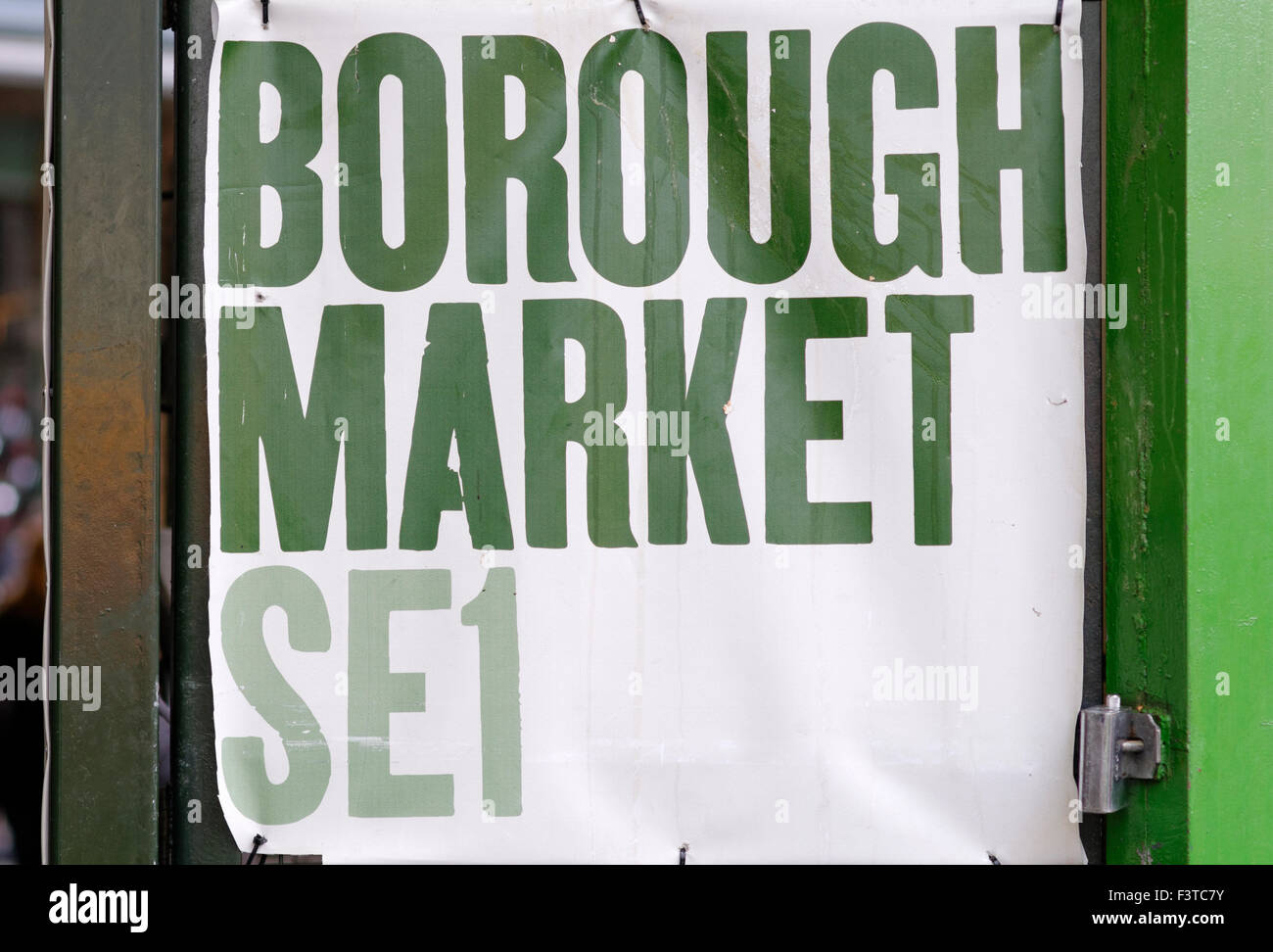 Borough Market Sign High Resolution Stock Photography and Images - Alamy