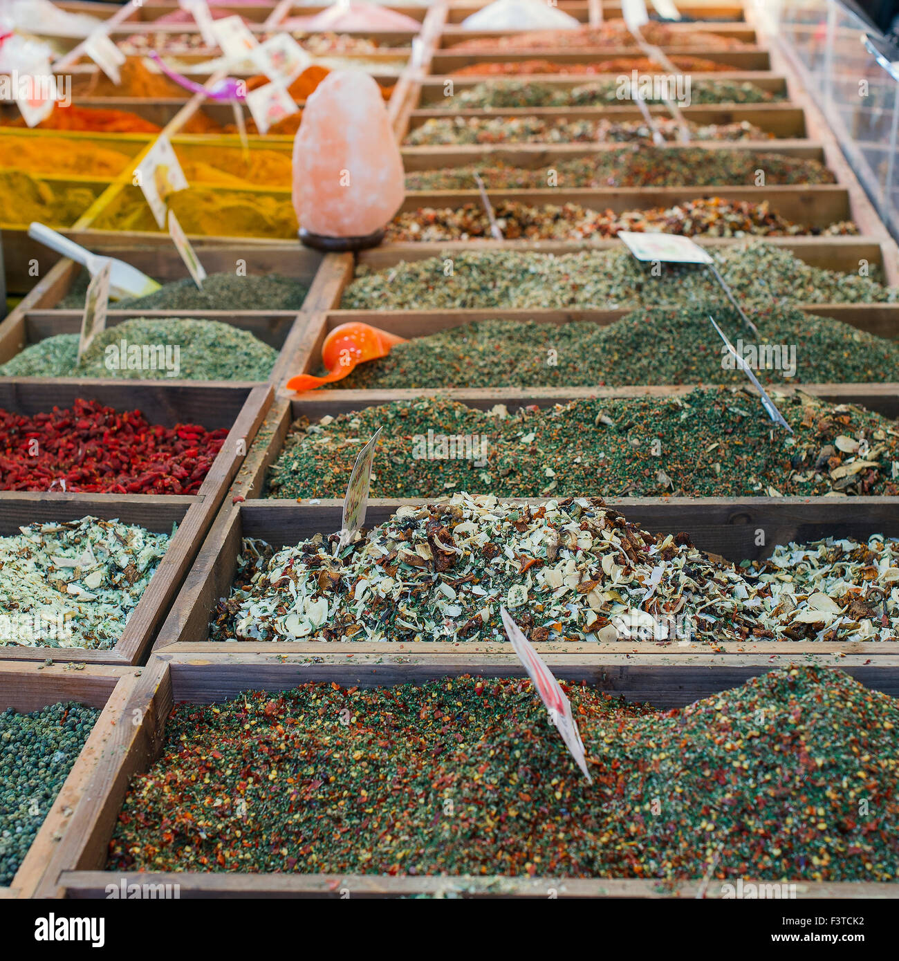 Assorted spices seasonings in hi-res stock photography and images - Alamy