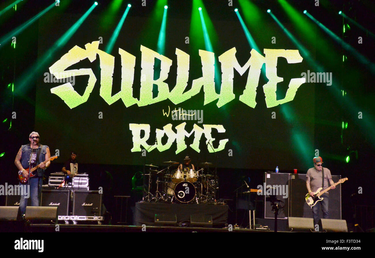 Las Vegas, Nevada, USA. 11th Oct, 2015. Sublime with Rome performs on ...