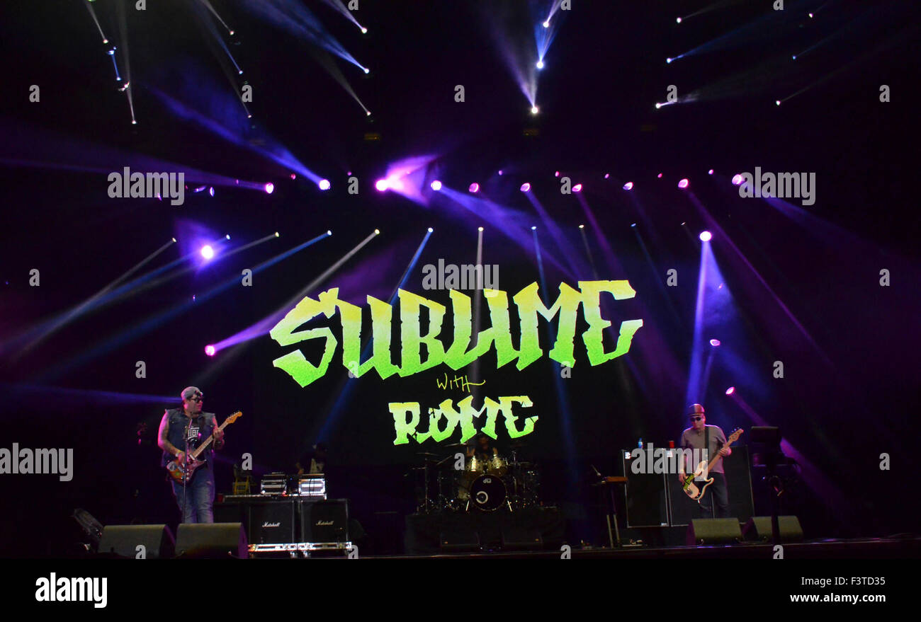 Las Vegas, Nevada, USA. 11th Oct, 2015. Sublime with Rome performs on ...