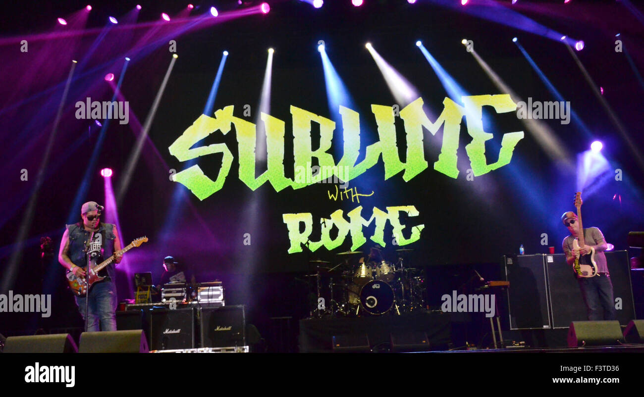 Las Vegas, Nevada, USA. 11th Oct, 2015. Sublime with Rome performs on ...