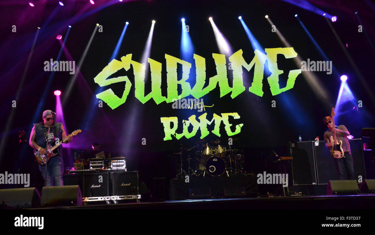 Las Vegas, Nevada, USA. 11th Oct, 2015. Sublime with Rome performs on ...