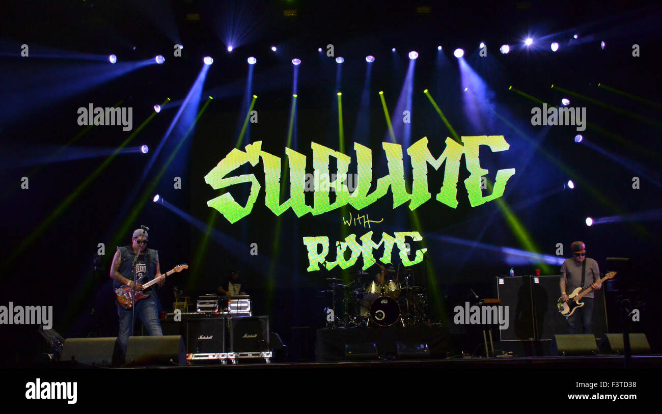 Las Vegas, Nevada, USA. 11th Oct, 2015. Sublime With Rome performs on ...