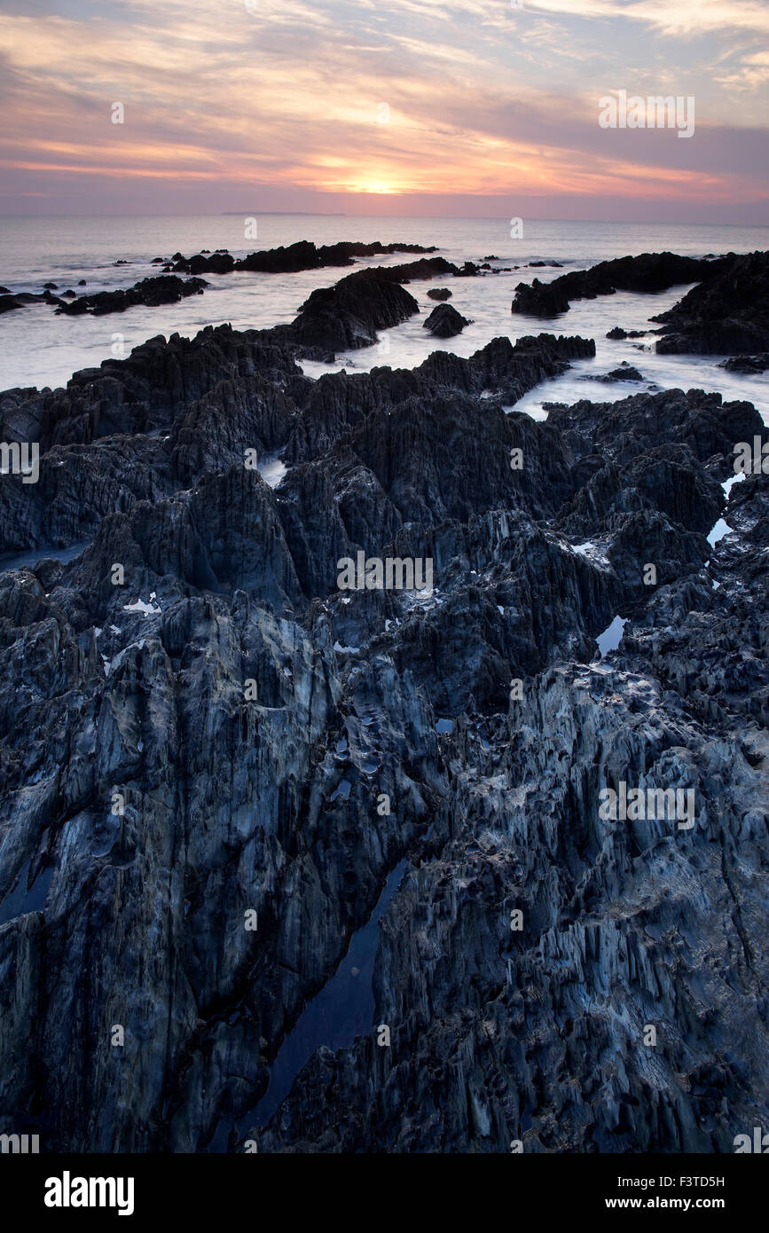 Barricane Beach, Woolacombe, North Devon, England, UK Stock Photo - Alamy