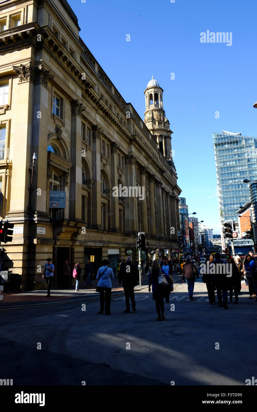 Market Street, Manchester, UK Stock Photo - Alamy