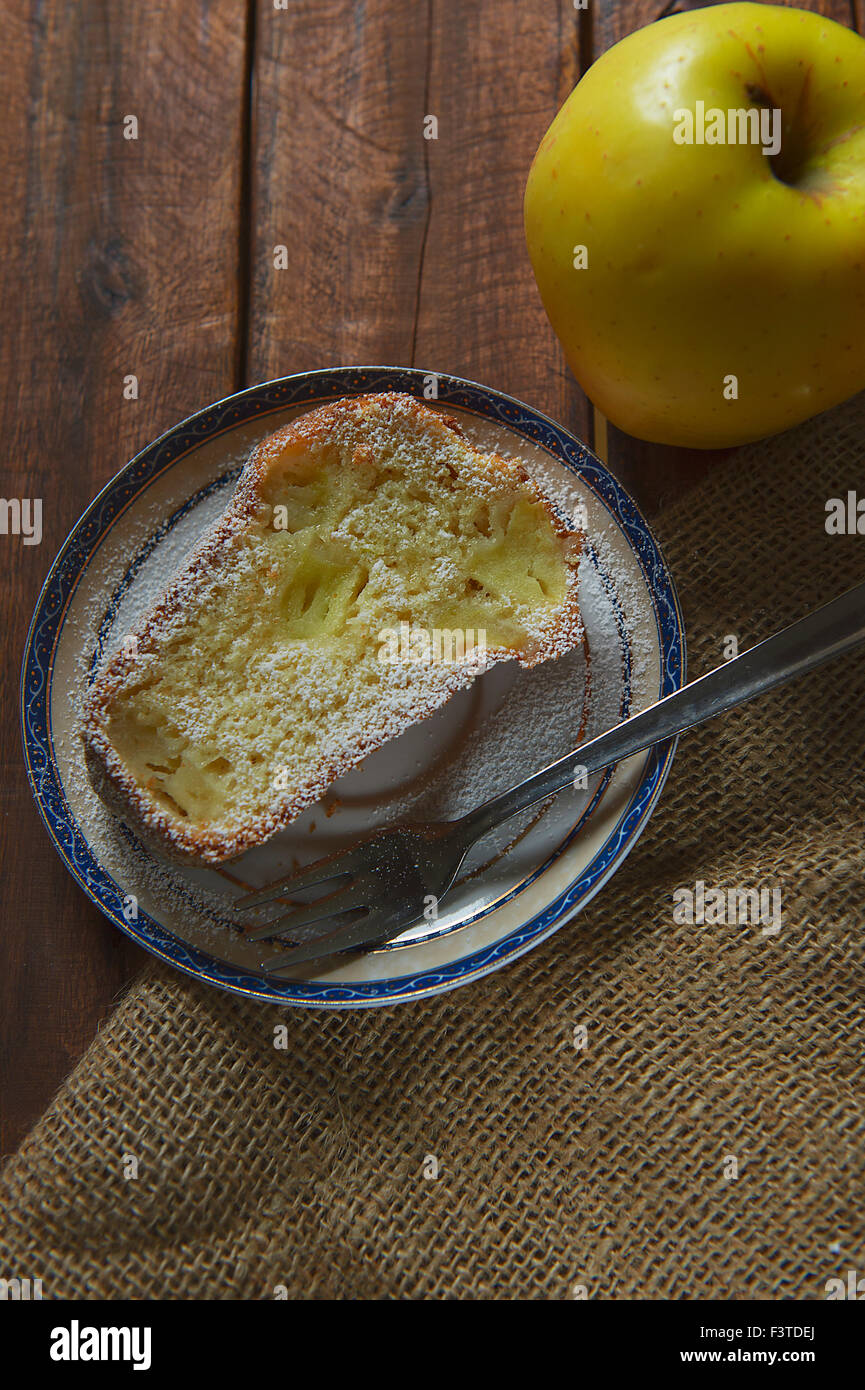 apple pie baked in house Stock Photo - Alamy