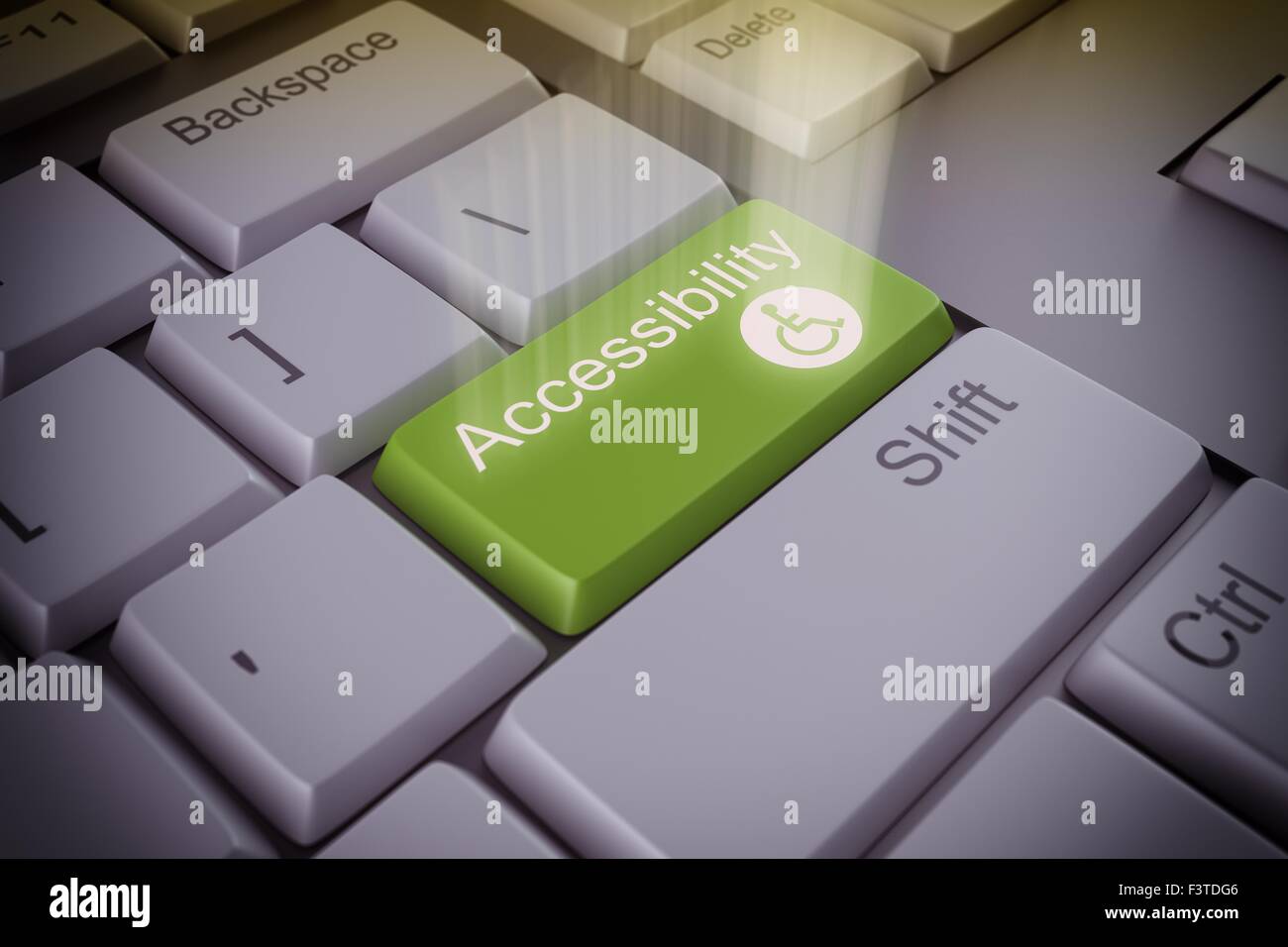 Accessibility key Stock Photo - Alamy