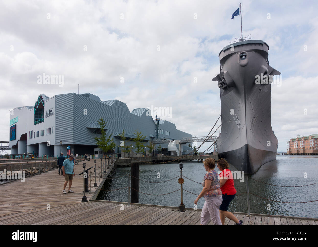 Nauticus museum Norfolk Virginia Stock Photo - Alamy