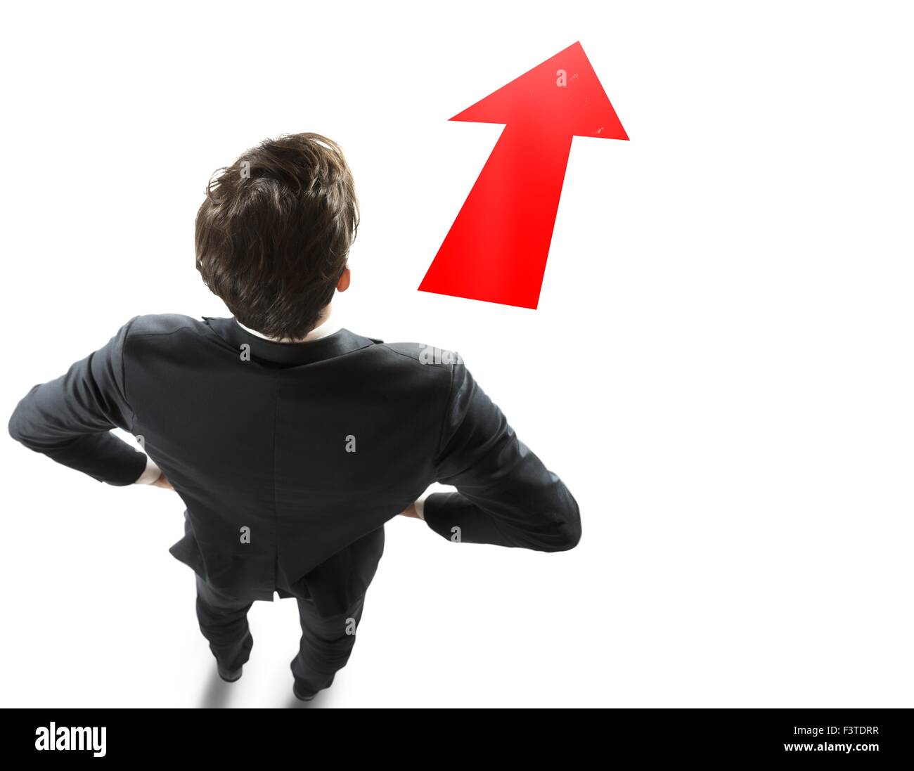 Follow right direction Stock Photo - Alamy