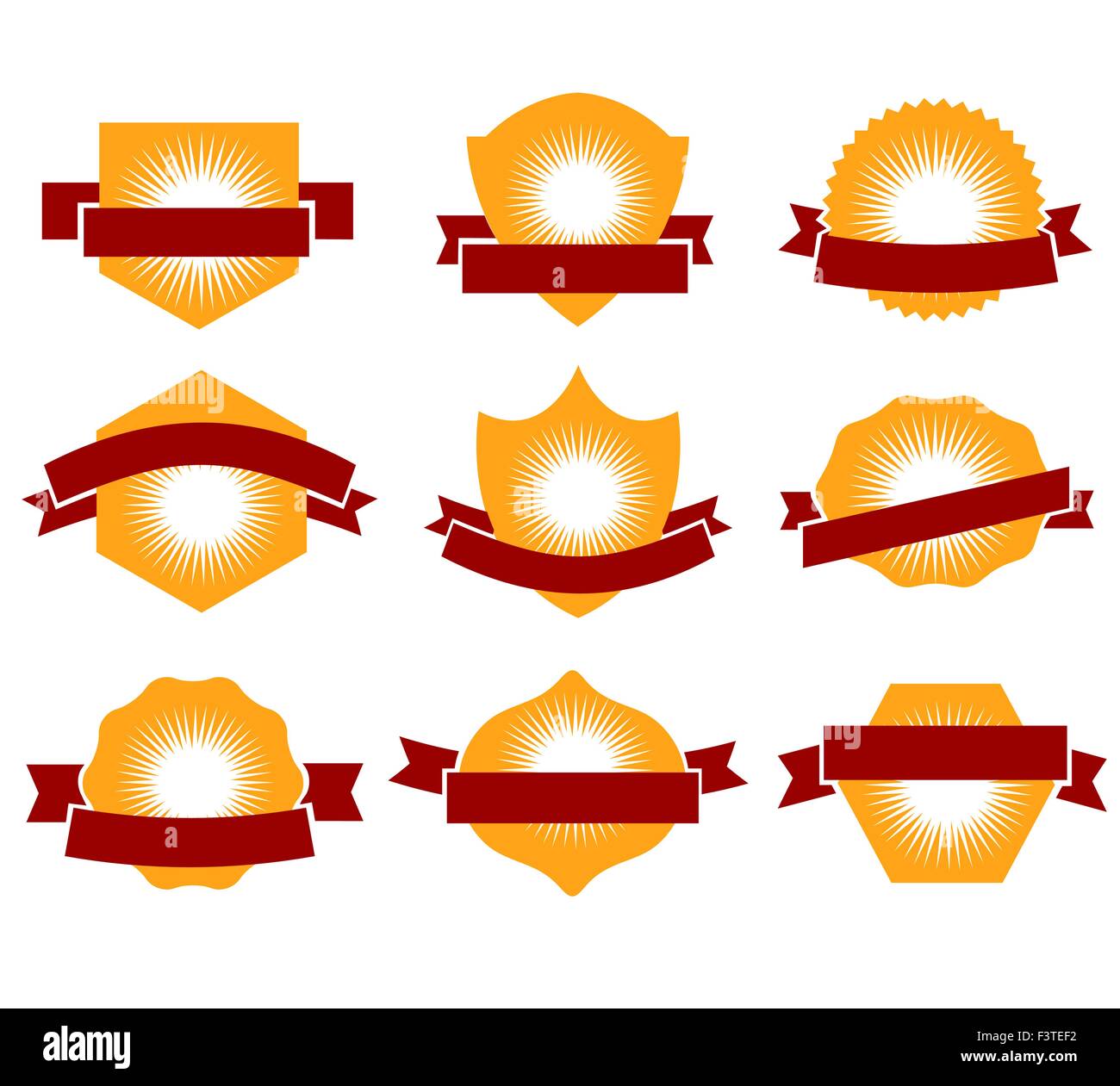 Vector vintage labels Stock Vector Images - Alamy