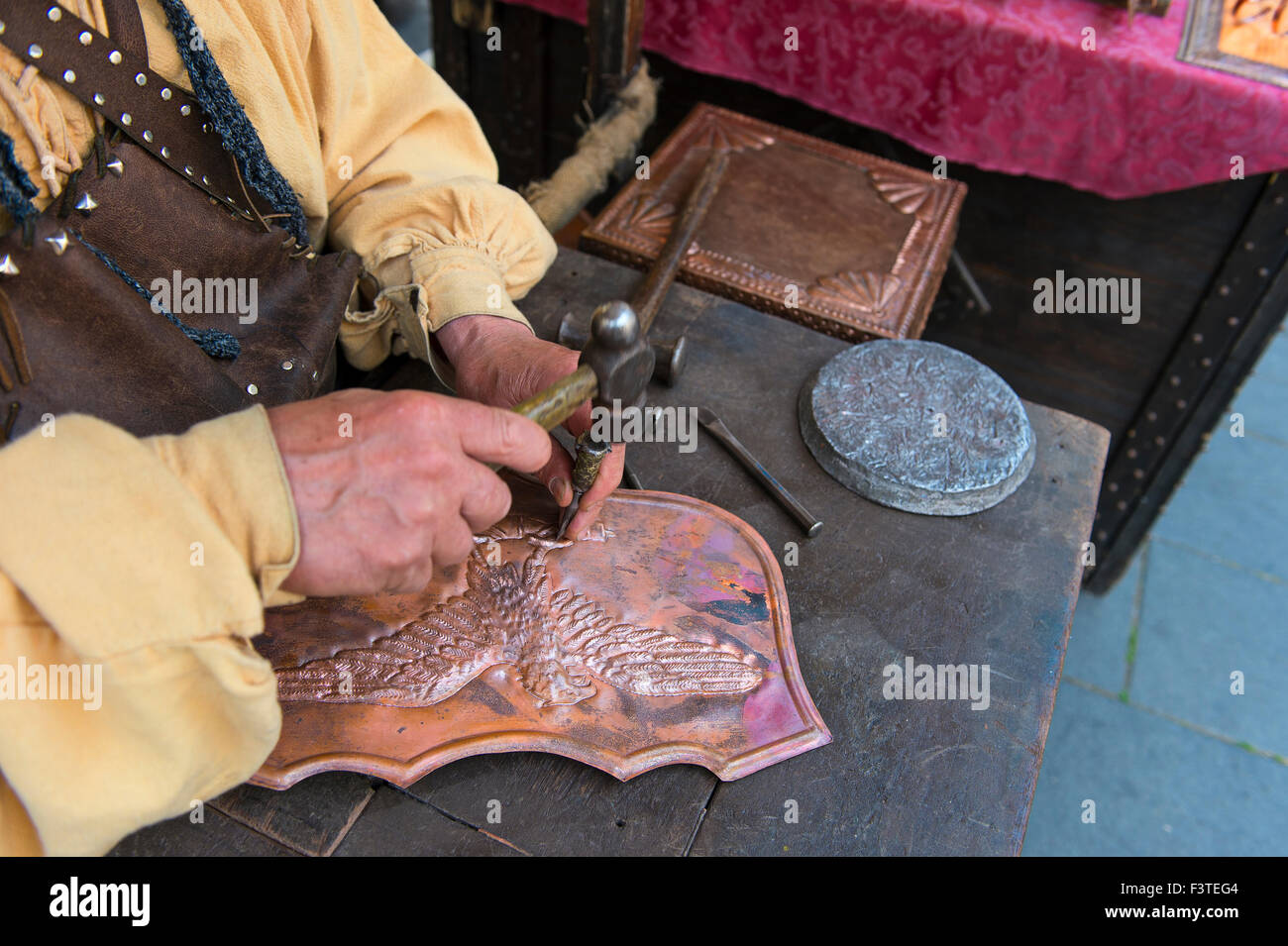 Copper chisel hi-res stock photography and images - Alamy