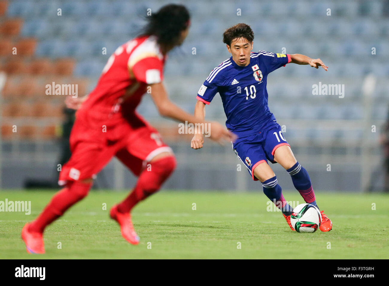 Muscat, Oman. 8th Oct, 2015. Shinji Kagawa (JPN) Football/Soccer : FIFA ...