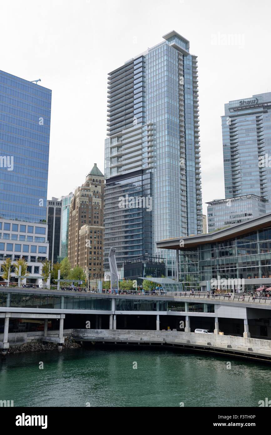 Canada place at waterfront hi-res stock photography and images - Alamy