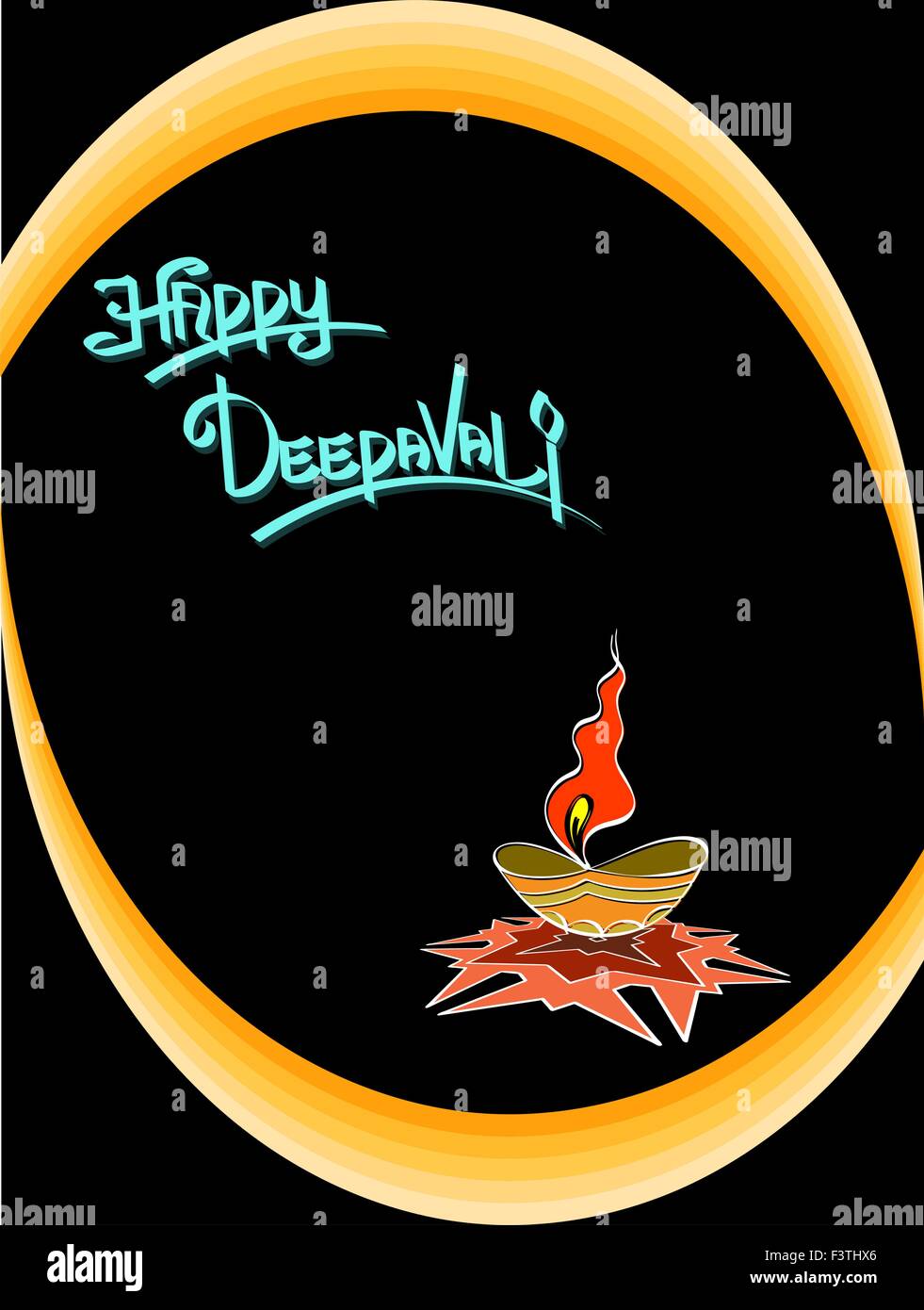 Diwali Greeting Design Vector Art Stock Vector Image & Art - Alamy