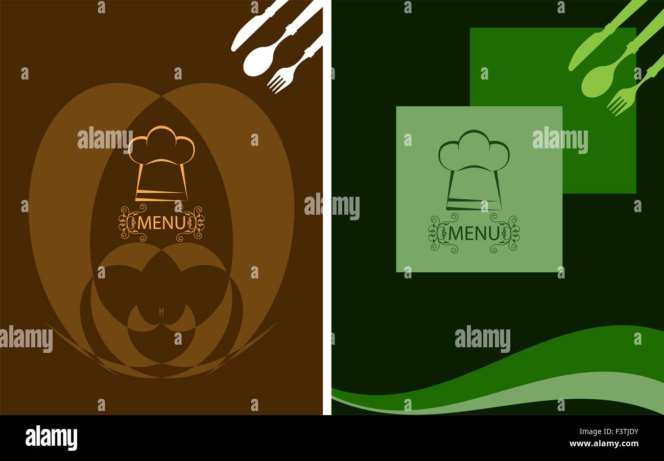 Menu Card Design Template Vector Art Stock Vector Image & Art - Alamy