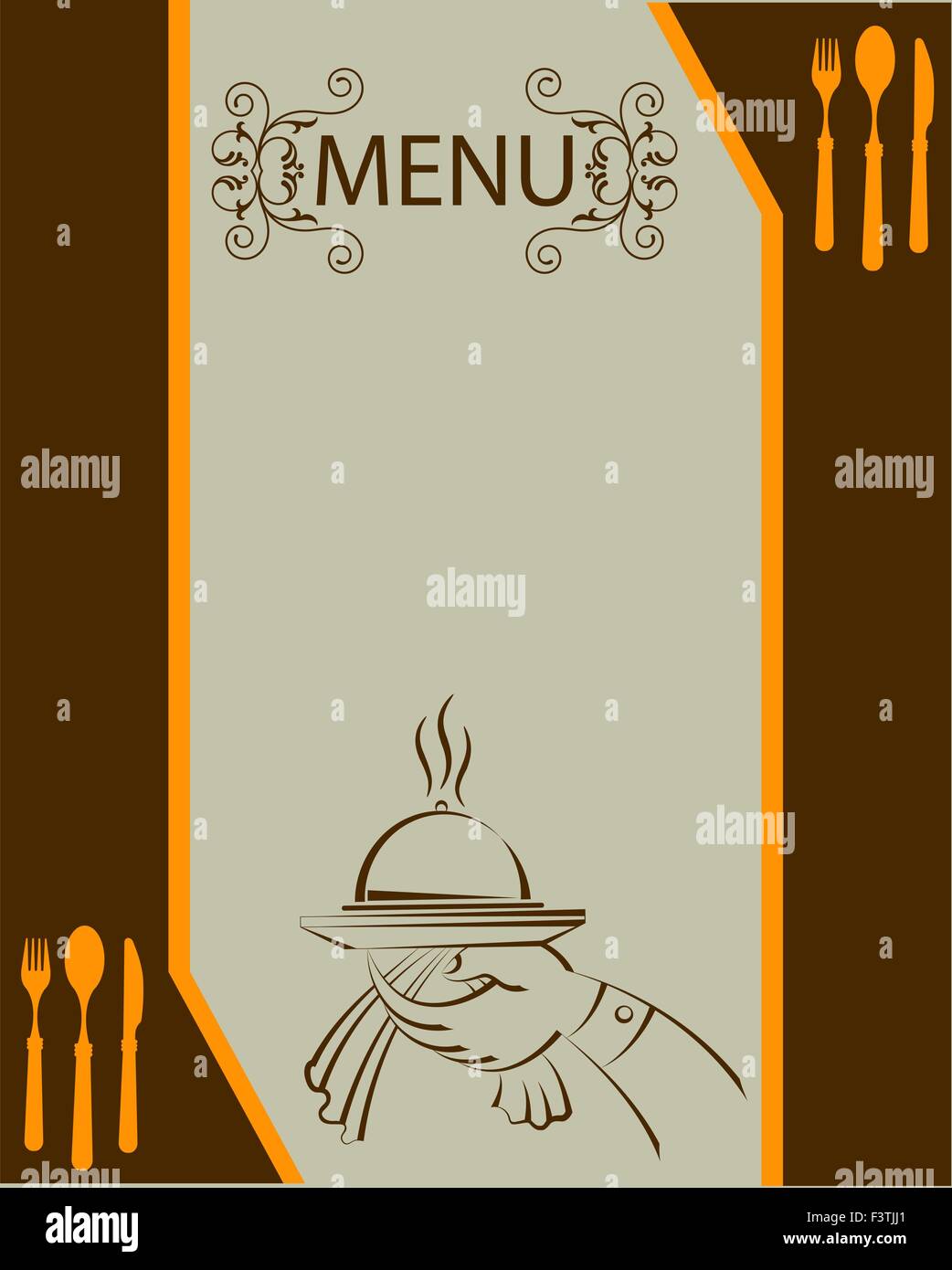 Menu Card Design Template Vector Art Stock Vector Image & Art - Alamy