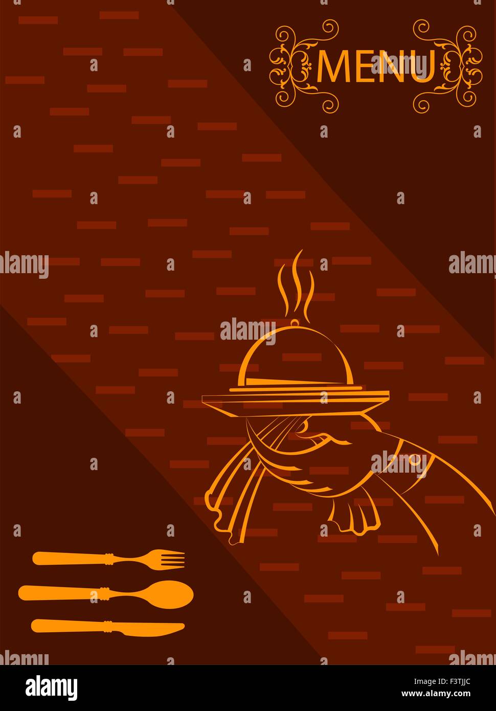 Menu Card Design Template Vector Art Stock Vector Image & Art - Alamy