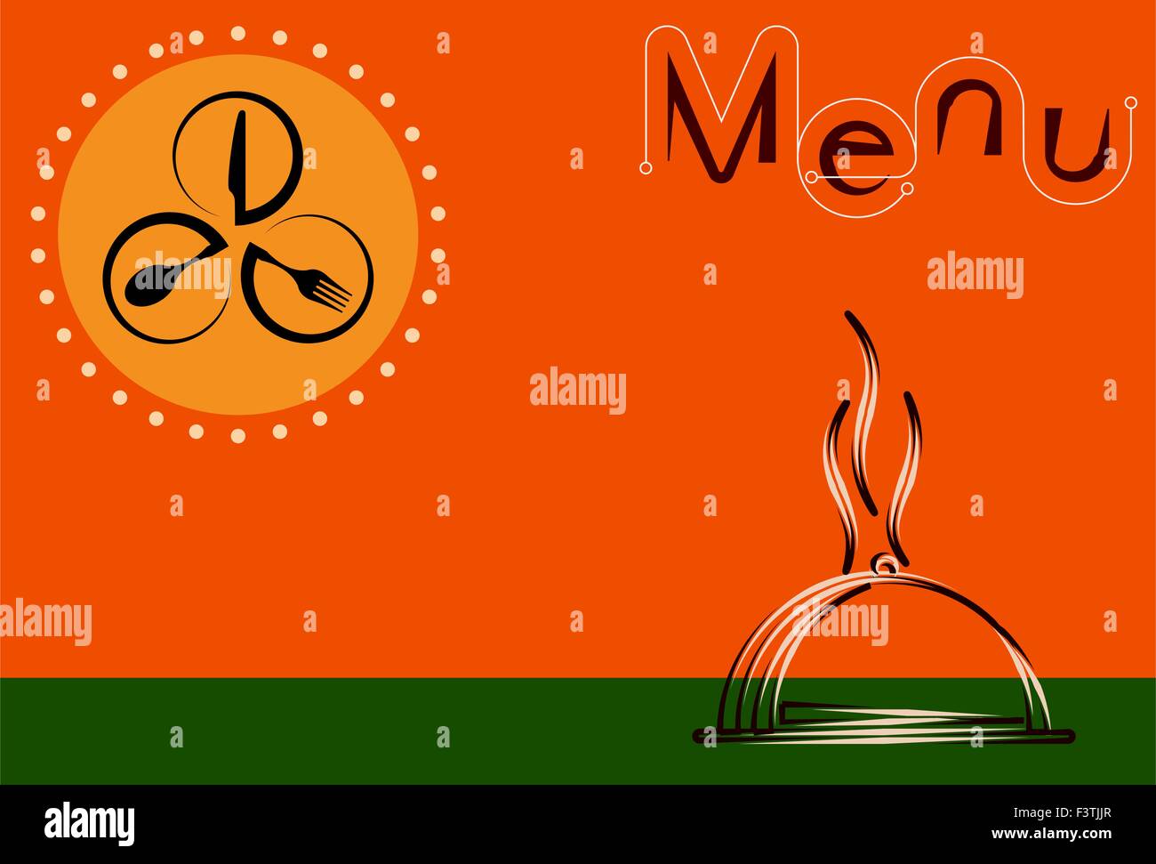 Menu Card Design Template Vector Art Stock Vector Image & Art - Alamy