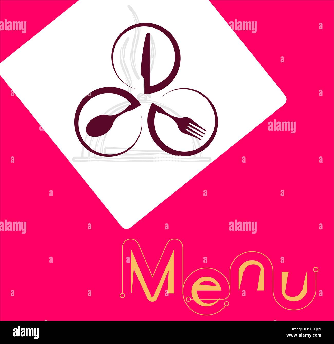 Menu Card Design Template Vector Art Stock Vector Image & Art - Alamy