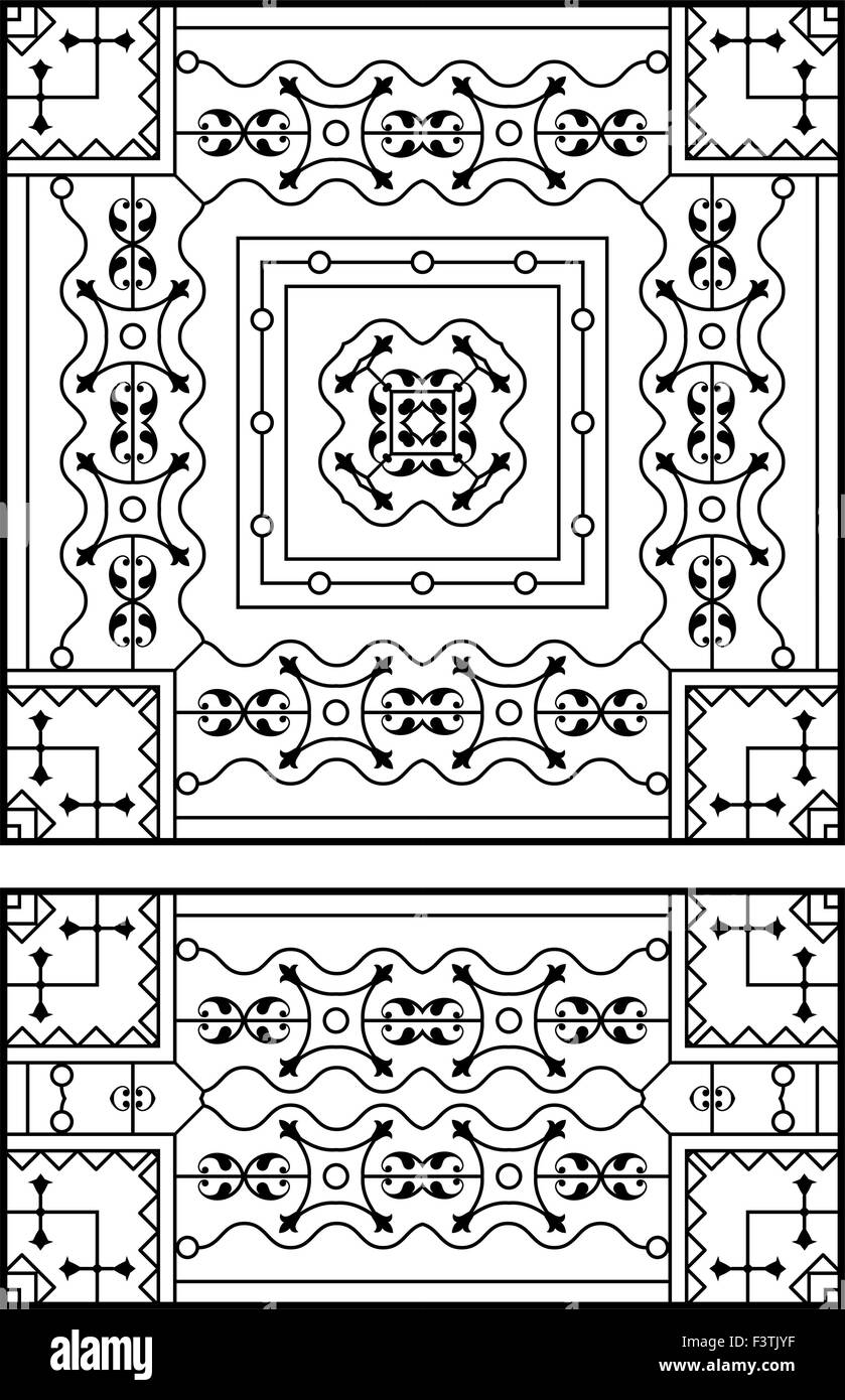 Wrought Iron Grill, Gate, Door, Fence, Window, Railing Design Vector ...