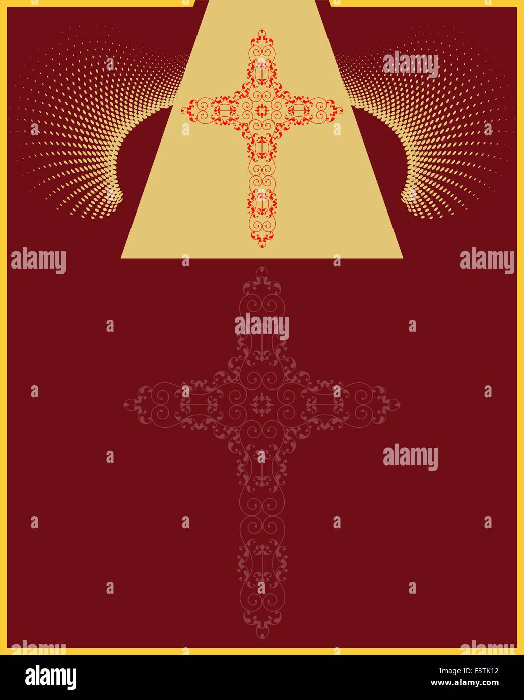 Christian Cross Design Vector Art Stock Vector Image & Art - Alamy