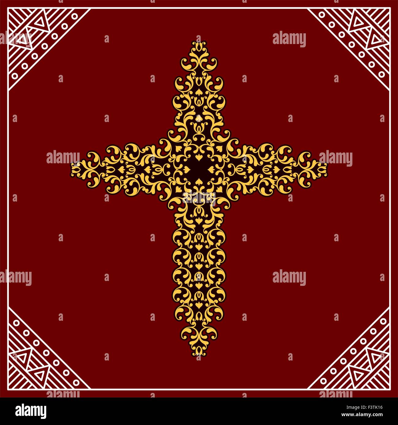 Christian Cross Design Vector Art Stock Vector Image & Art - Alamy