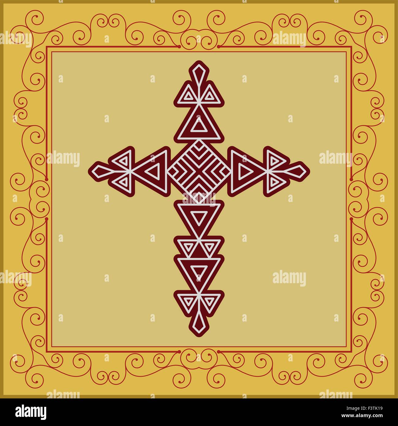 Christian Cross Design Vector Art Stock Vector Image & Art - Alamy