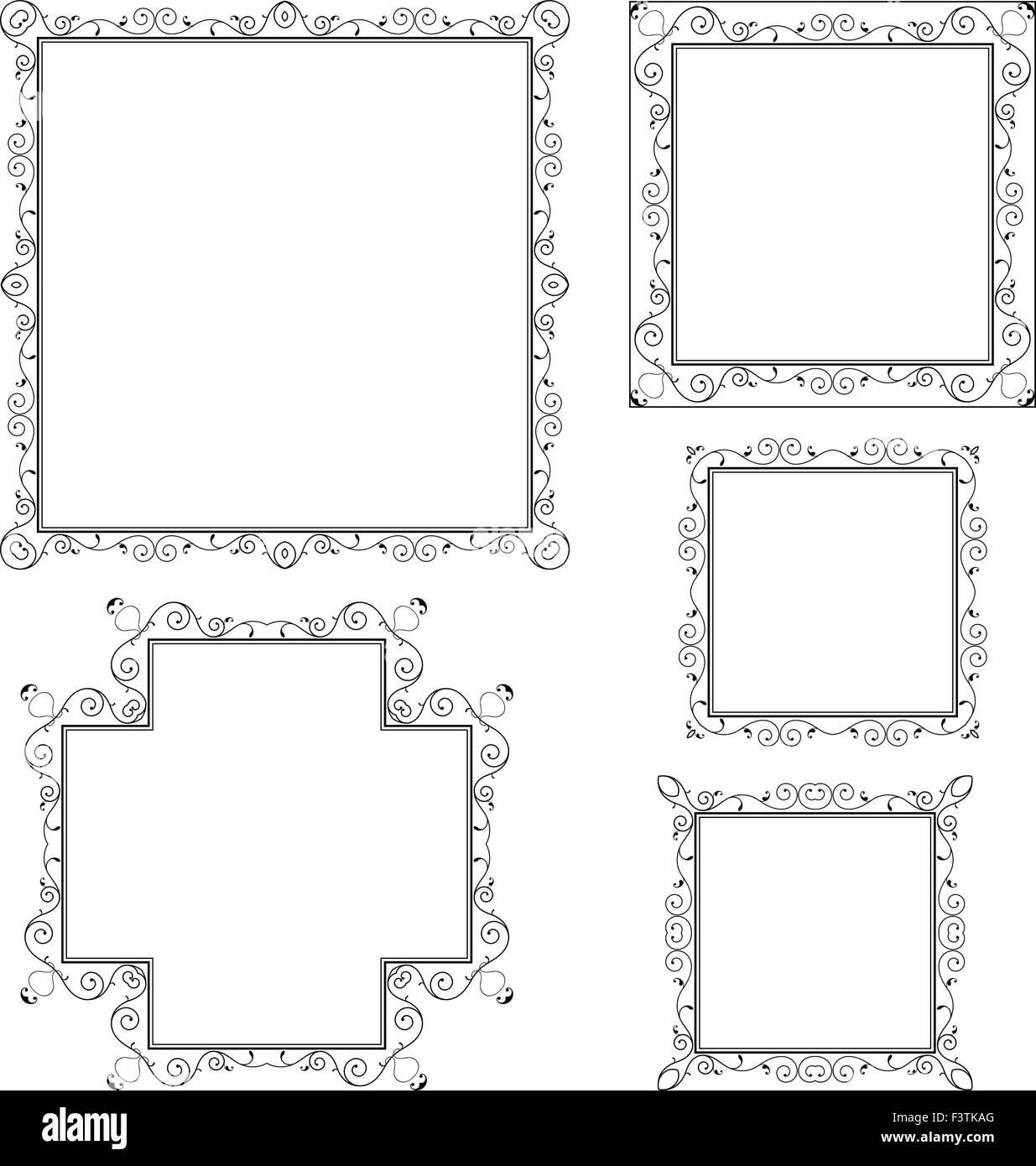 Frame Border Design Vector Art Stock Vector Image & Art - Alamy