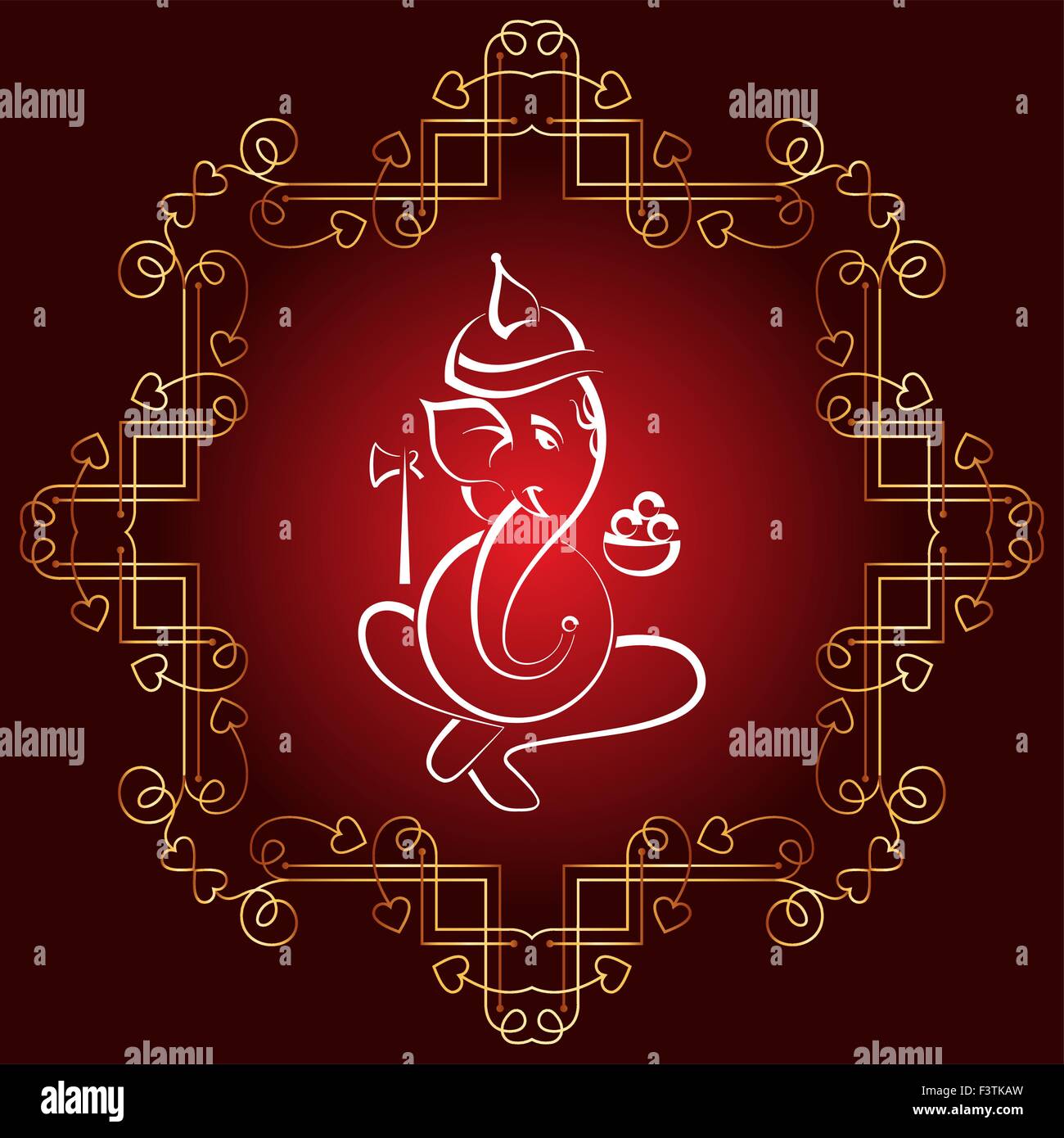 Ganesha The Lord Of Wisdom Vector Art Stock Vector Image & Art - Alamy