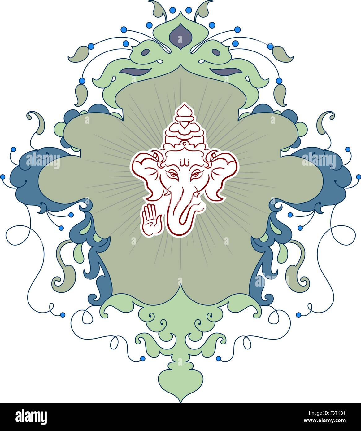 Ganesha The Lord Of Wisdom Vector Art Stock Vector Image & Art - Alamy