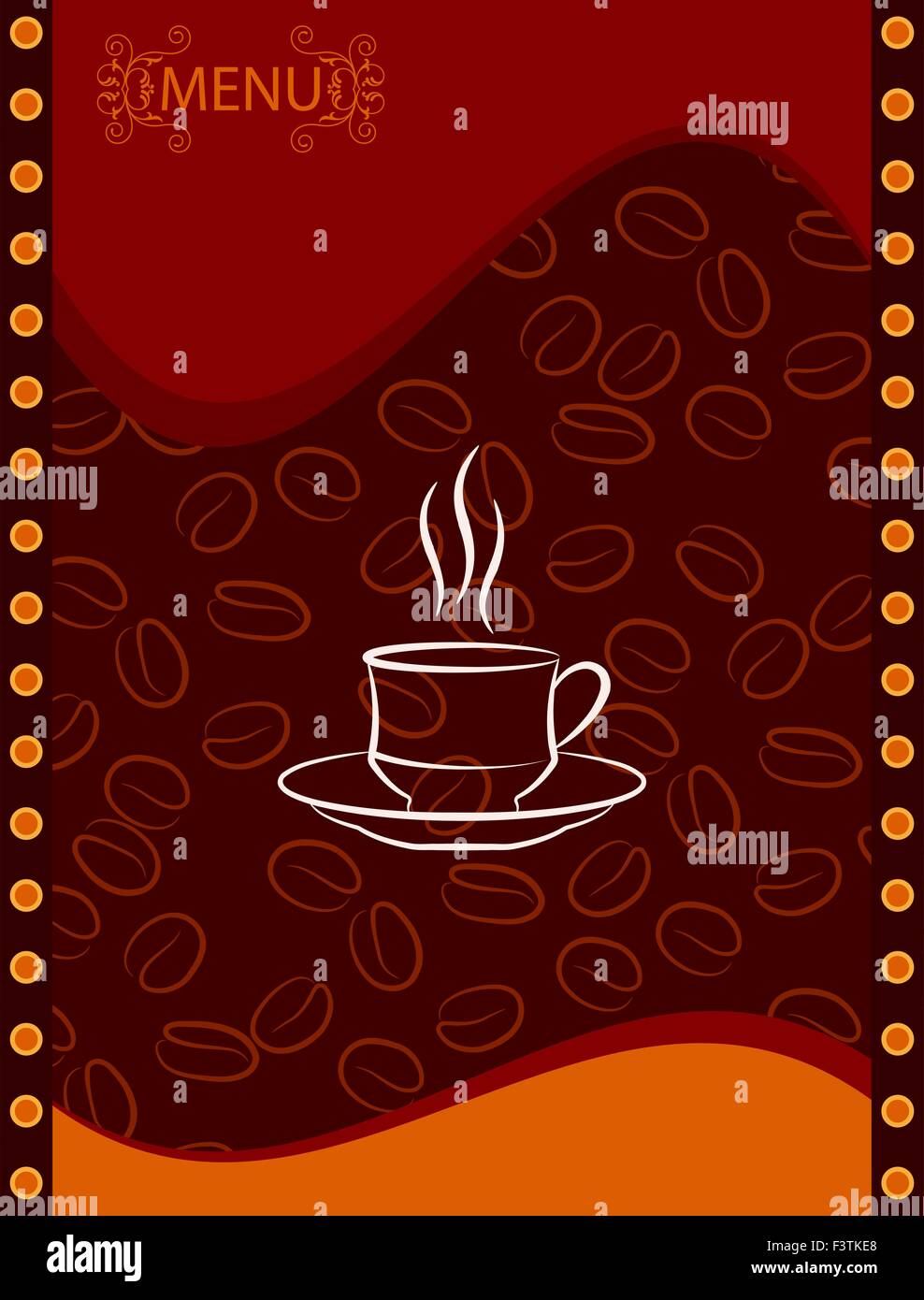 Coffee Menu Card Design Template Vector Art Stock Vector Image & Art ...