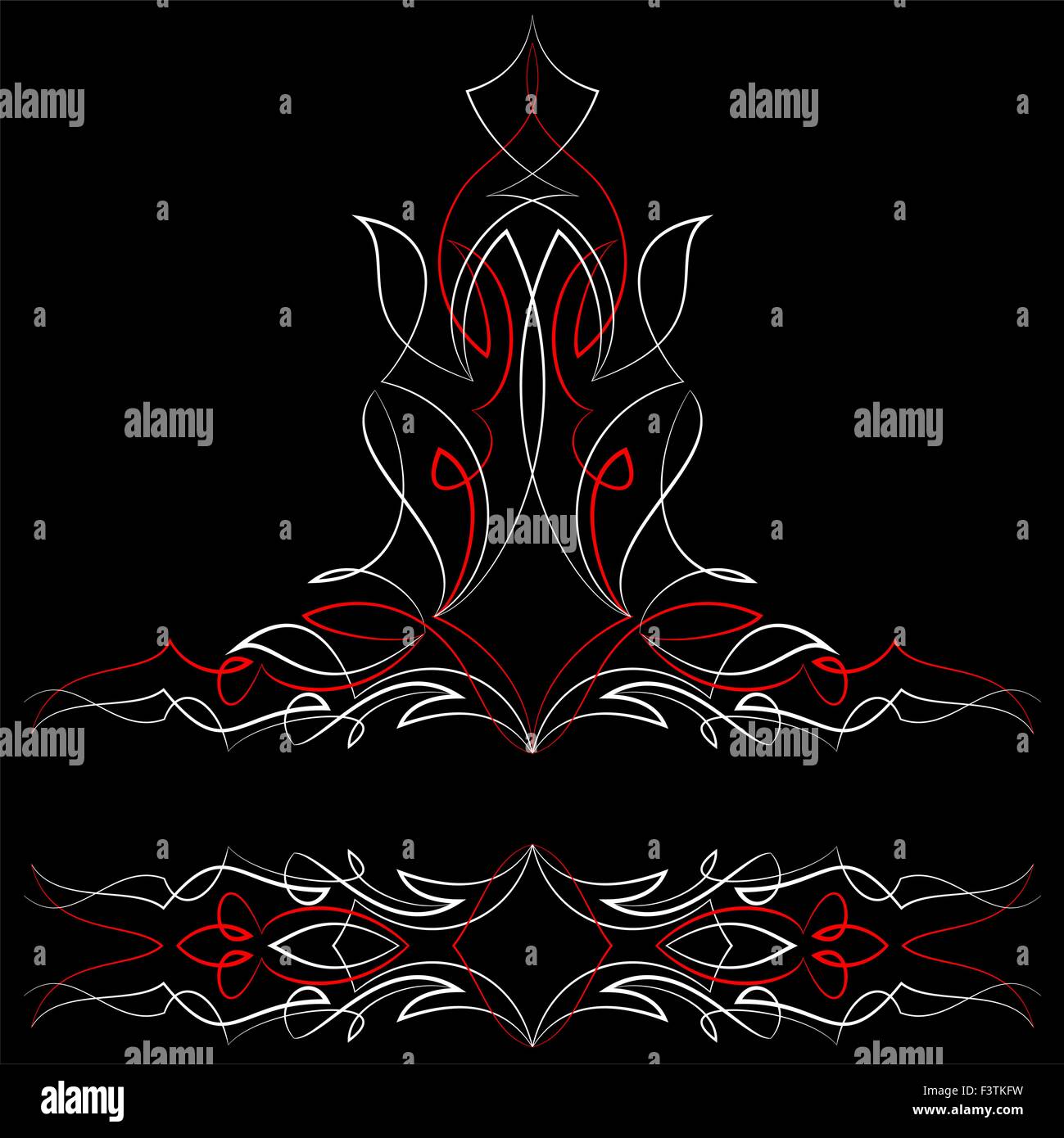 Pinstripe Graphics : Vinyl Ready Vector Art Stock Vector Image & Art ...