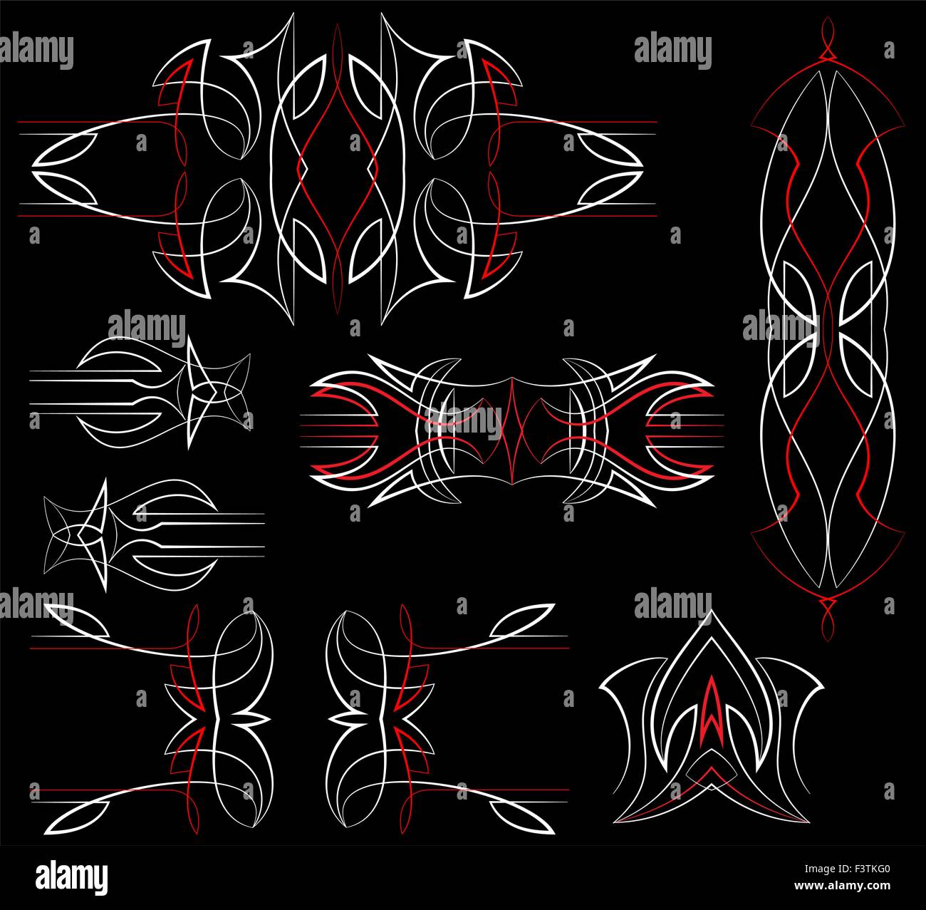 Pinstripe Graphics : Vinyl Ready Vector Art Stock Vector Image & Art ...