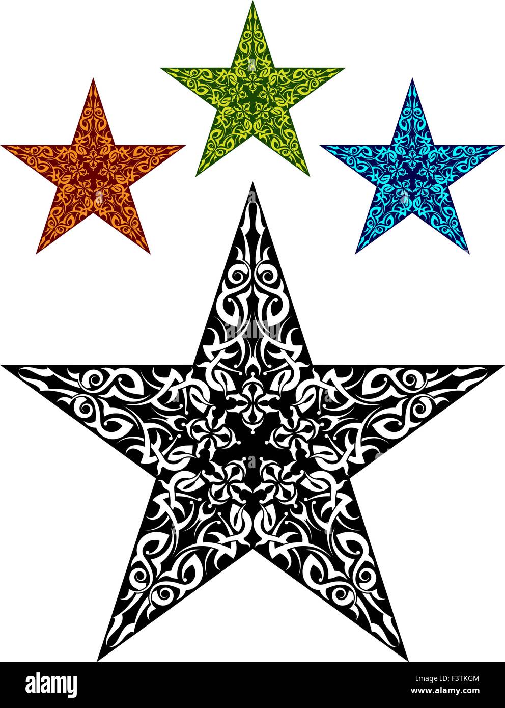 Tattoo Star Design Vector Art Stock Vector Image & Art - Alamy