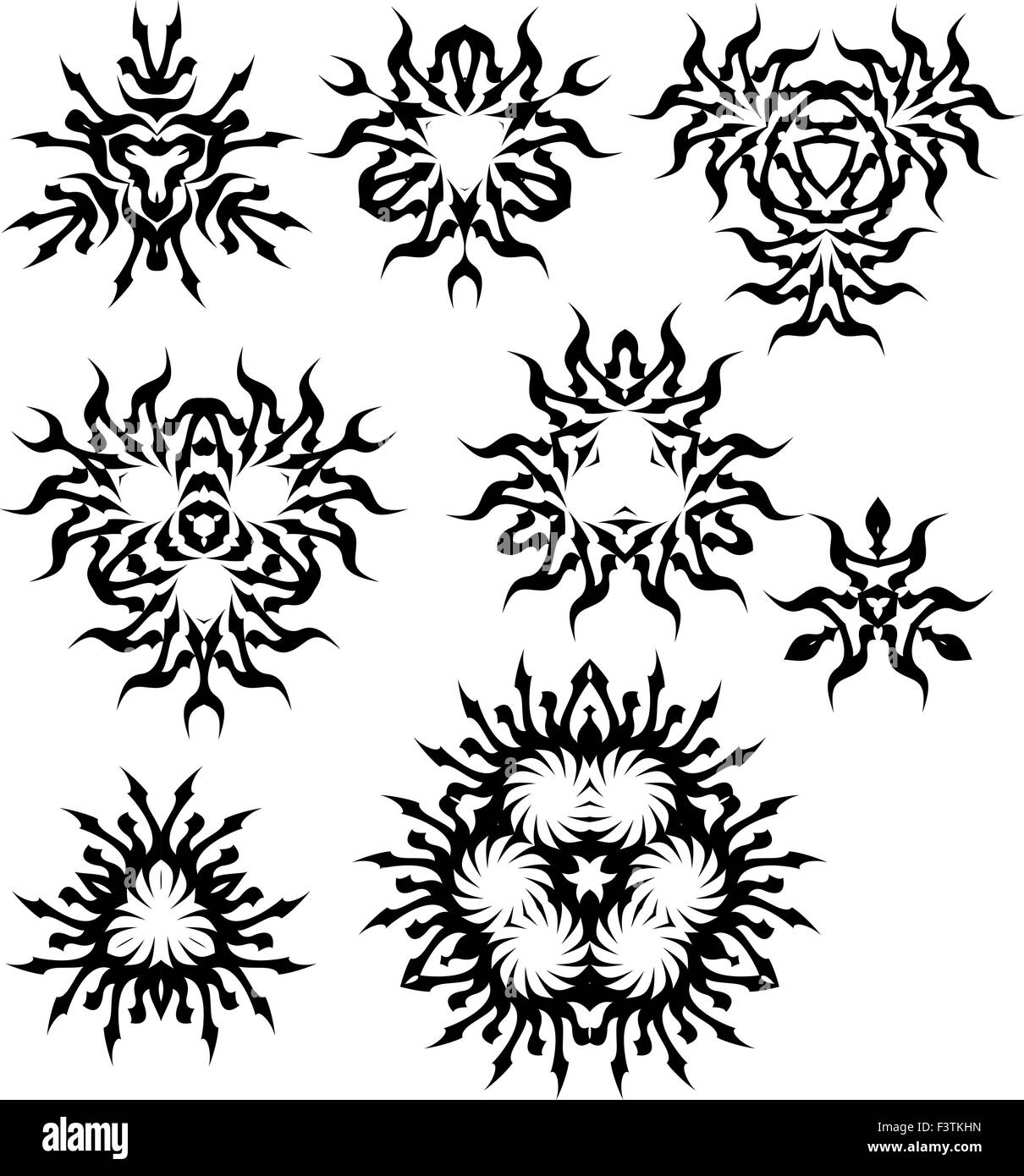 Tribal Tattoo Design Vector Art Stock Vector Image & Art - Alamy