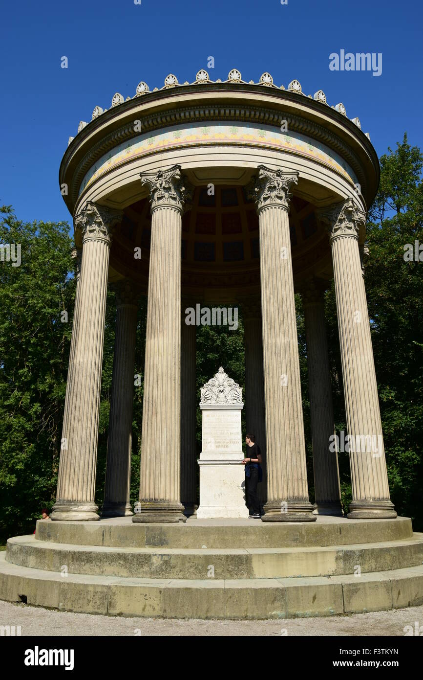 Schloss nymphenburg monopteros hi-res stock photography and images - Alamy