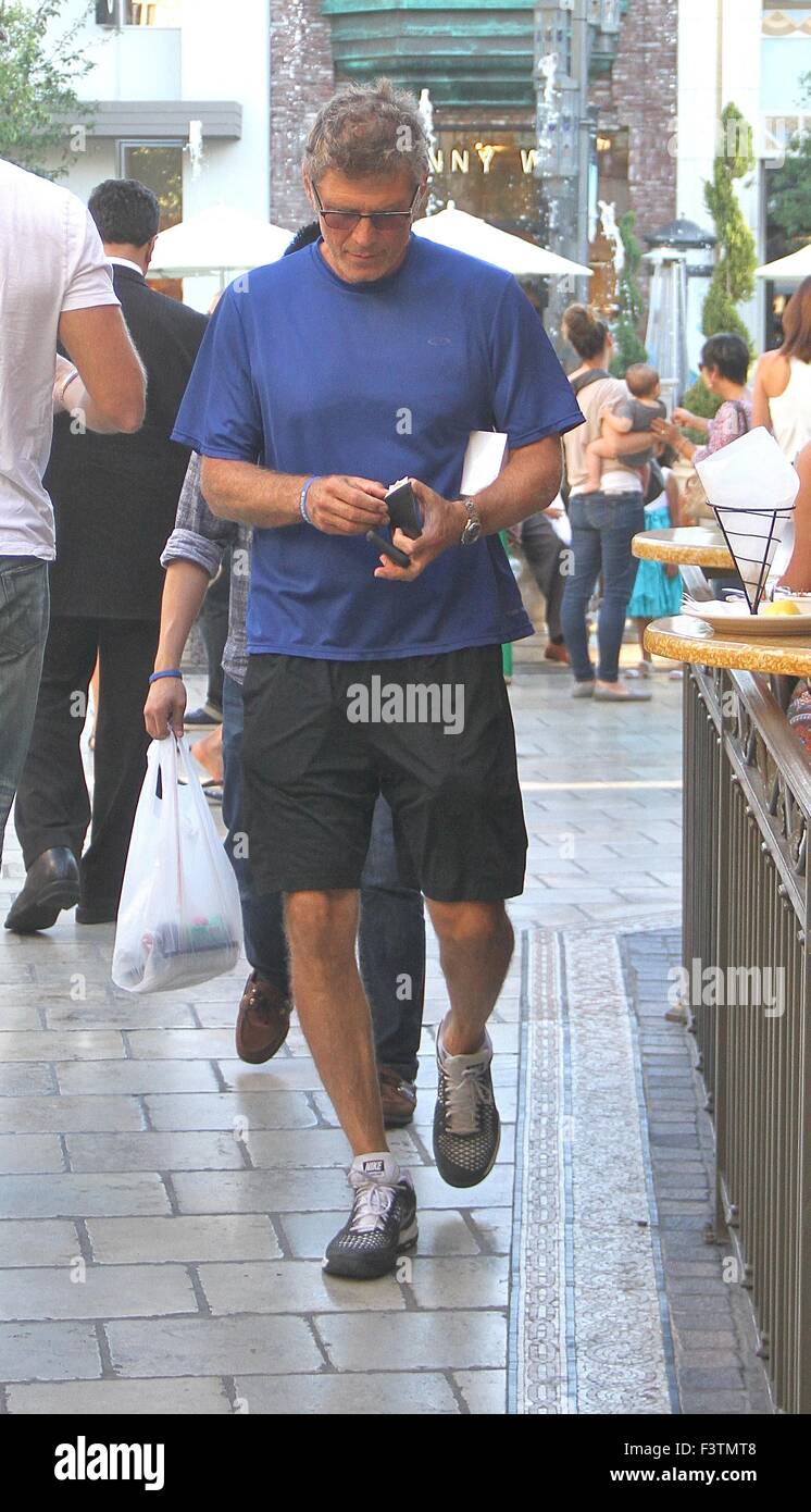 Actor, Nick Chinlund goes shopping at The Grove in Hollywood Featuring ...