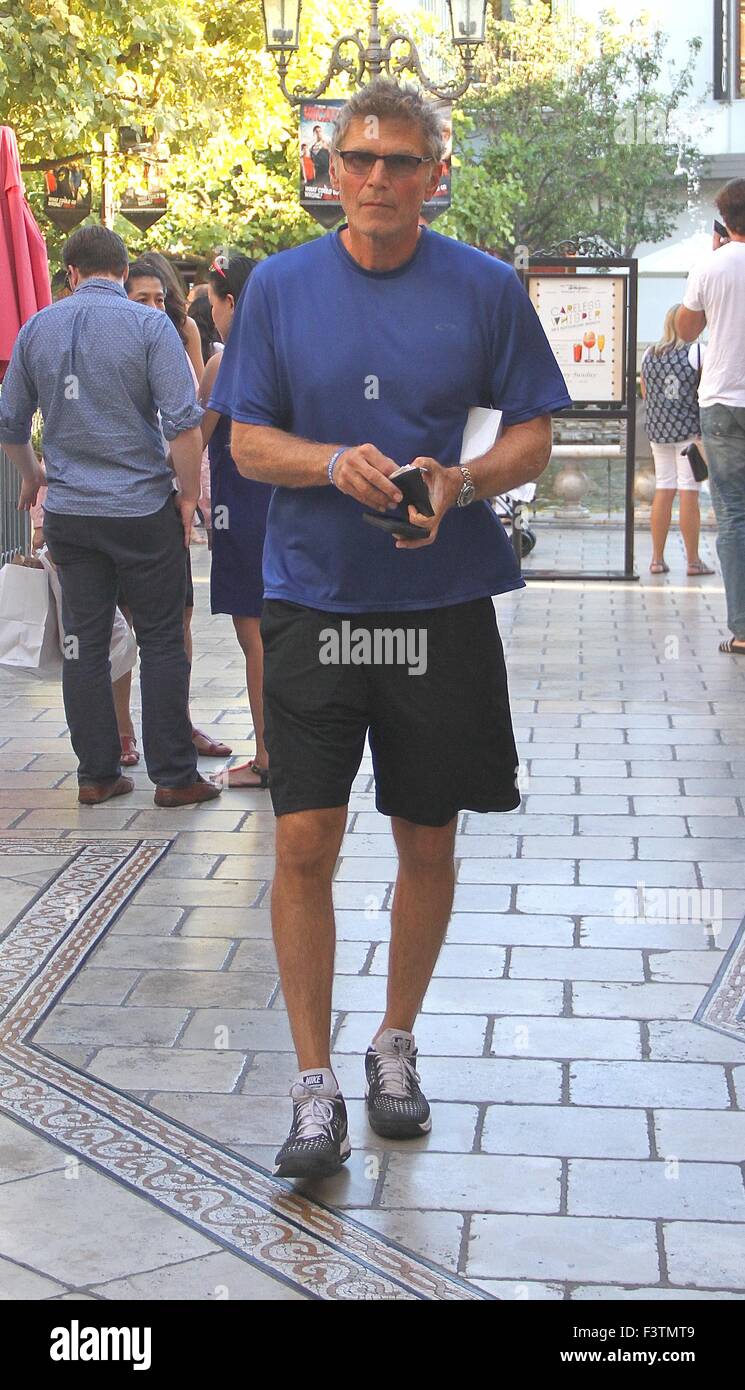 Actor, Nick Chinlund goes shopping at The Grove in Hollywood Featuring ...