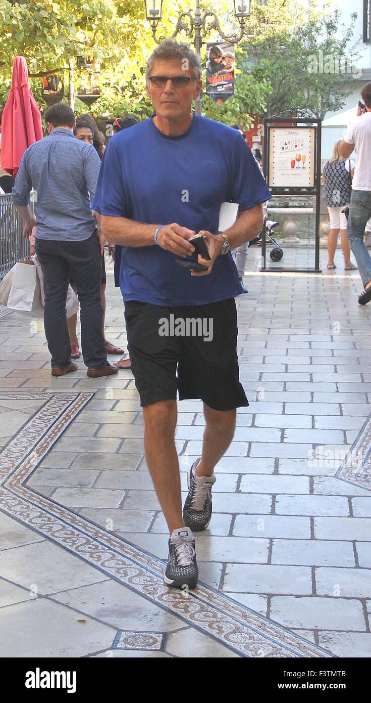 Actor, Nick Chinlund goes shopping at The Grove in Hollywood Featuring ...