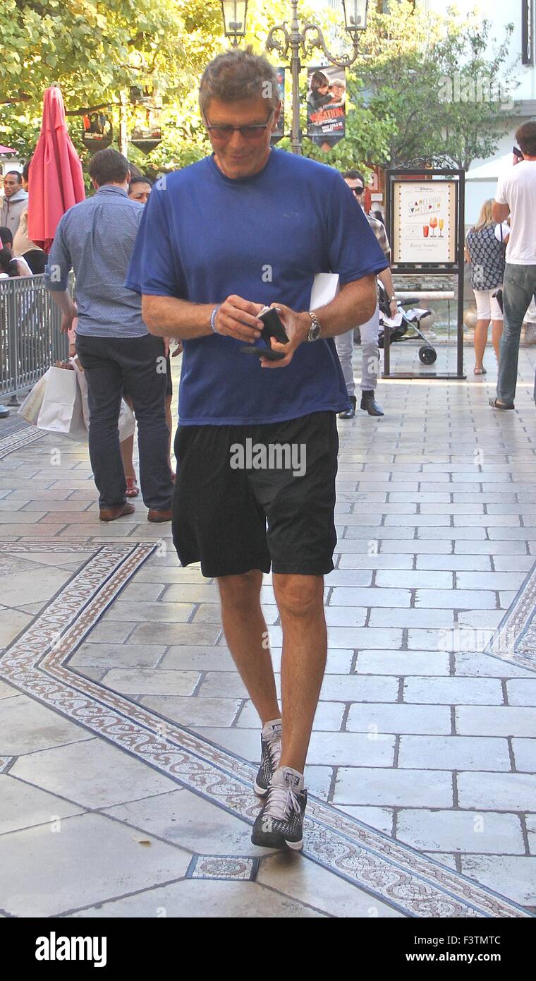 Actor, Nick Chinlund goes shopping at The Grove in Hollywood Featuring ...