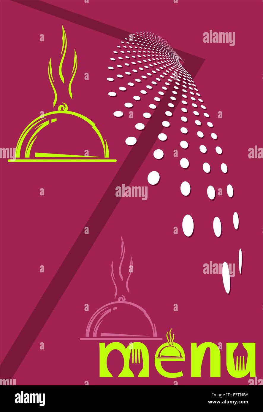 Menu Card Design Template Vector Art Stock Vector Image & Art - Alamy