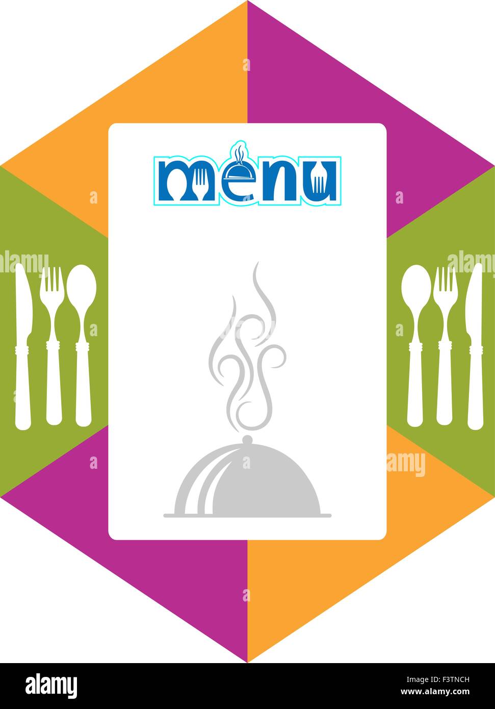 Menu Card Design Template Vector Art Stock Vector Image & Art - Alamy