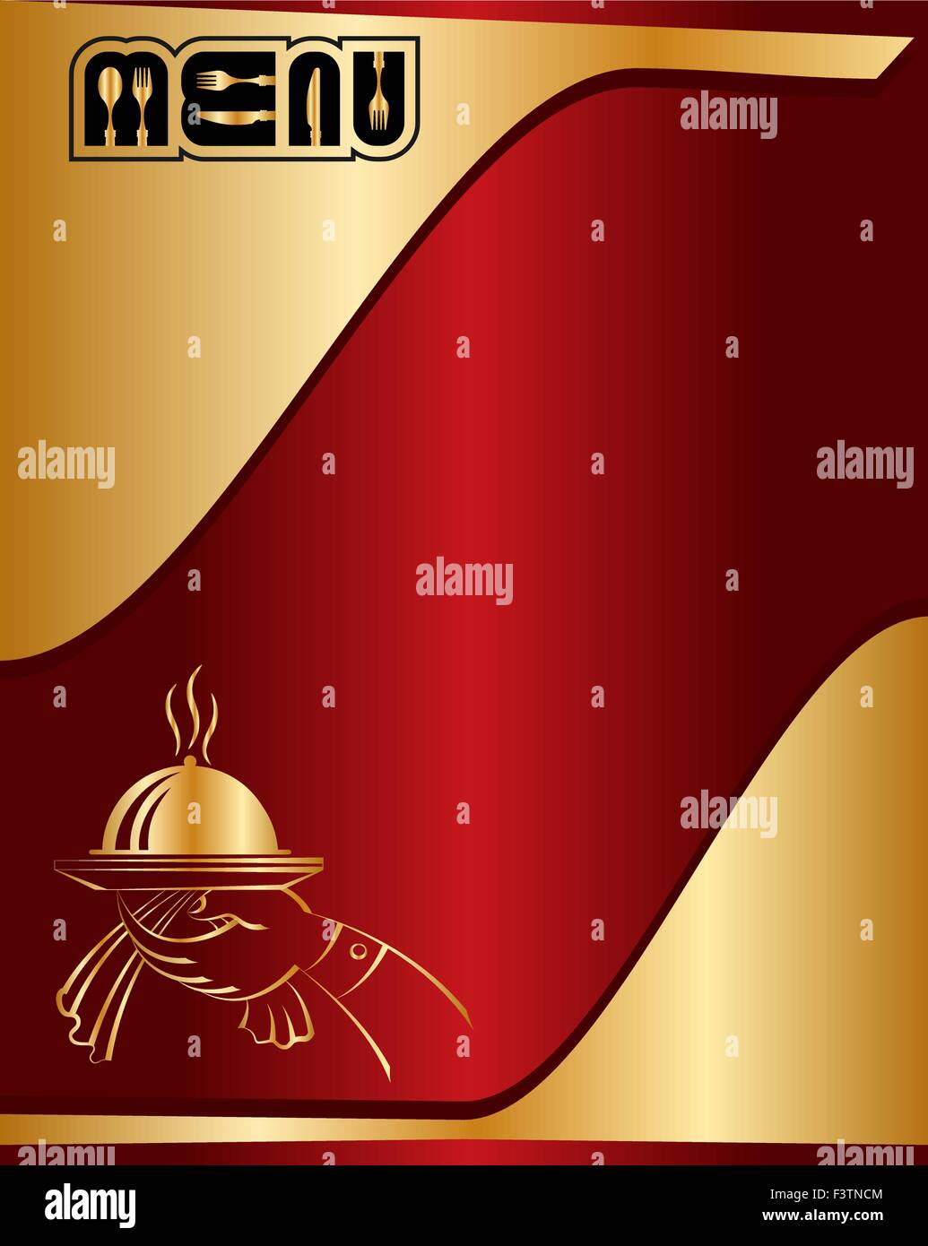 Menu Card Design Template Vector Art Stock Vector Image & Art - Alamy